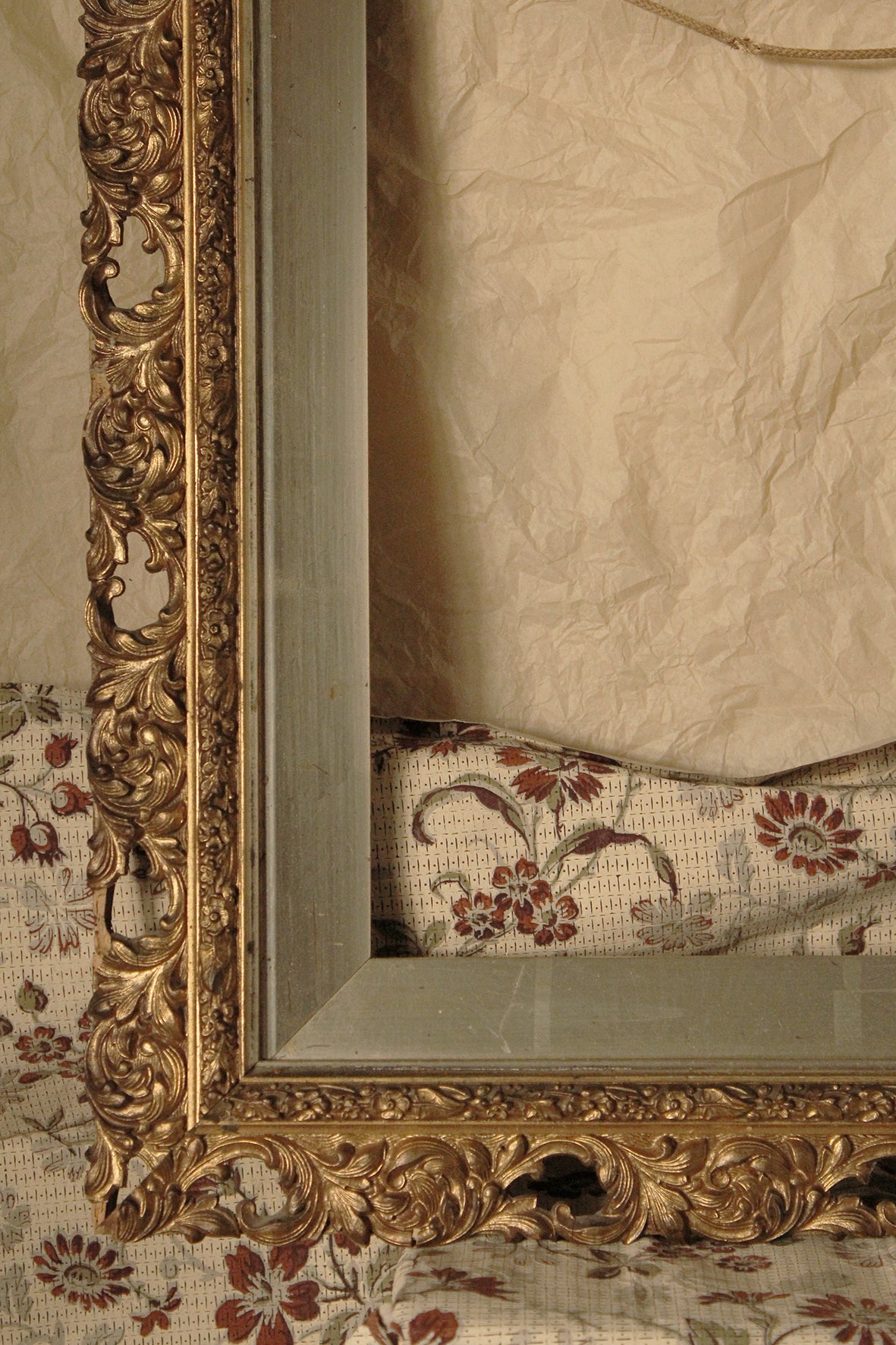 Beautiful Old Perfectly Imperfect Decorative Gesso Frame – The Linen Garden