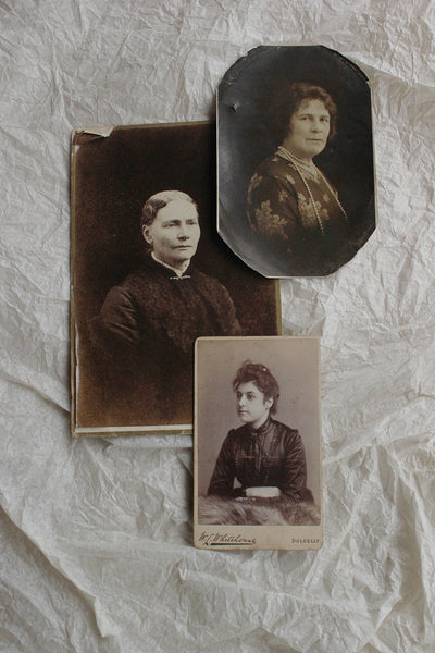 Collection of old Photographic Portraits - collection 1 – The Linen Garden