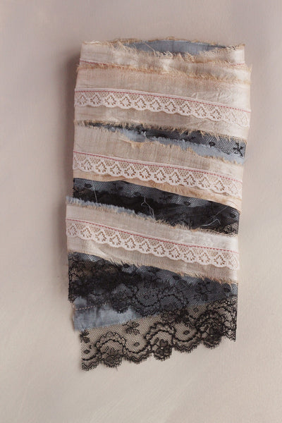 Spring Patisserie - Delicate Silk & Lace Ribbon (23) – The Linen Garden
