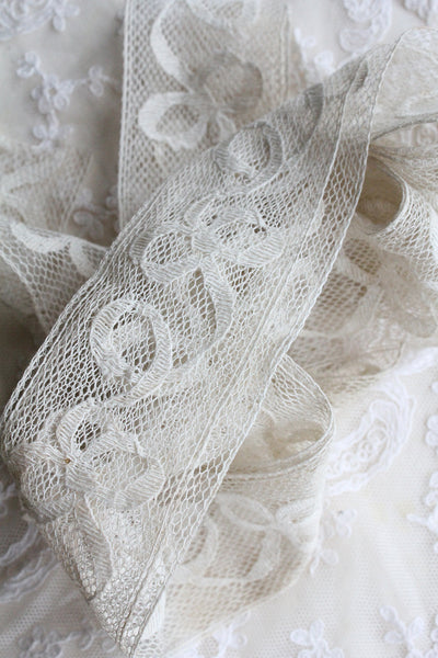 Antique Ribbon Insert Lace – The Linen Garden