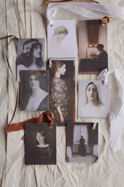 Collection of Gift Tags - Portraits - Quiet Light – The Linen Garden