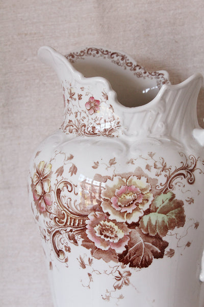 Beautiful Old Water Pitcher - "York" – The Linen Garden